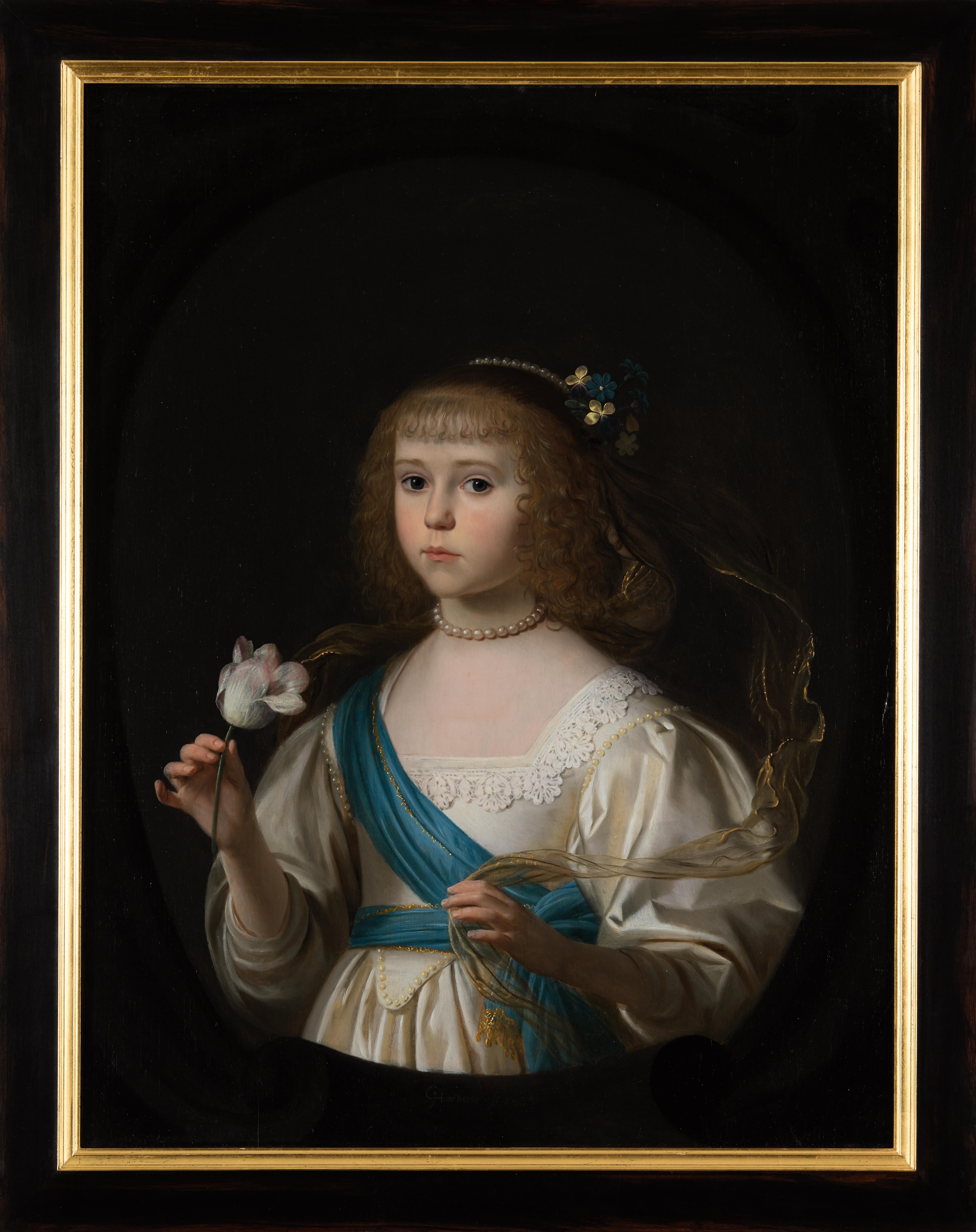Portret van Louise Henriëtte als kind